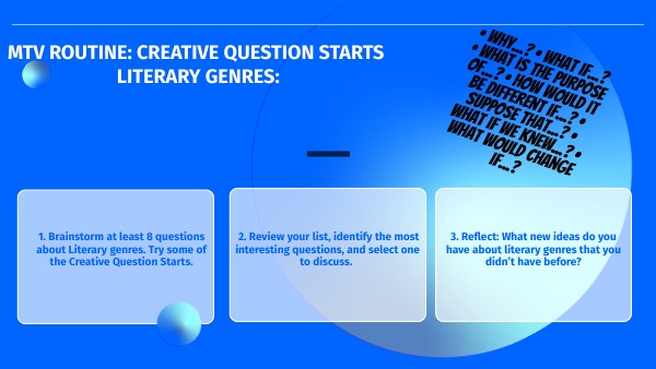 7th grade MTV routine | Genially