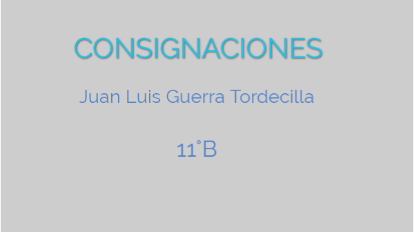 consignaciones