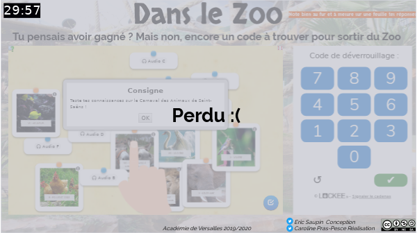ZOO part 2 partage | Genially