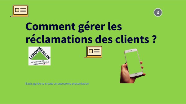2e Pro Gérer les réclamations clients | Genially