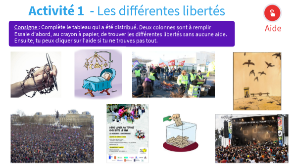 EMC - Les libertés (5ème) | Genially