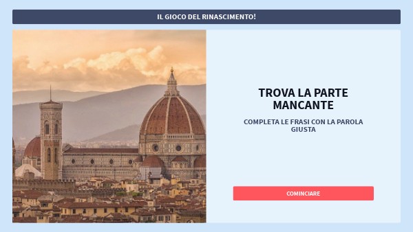 IL RINASCIMENTO ITALIANO -1