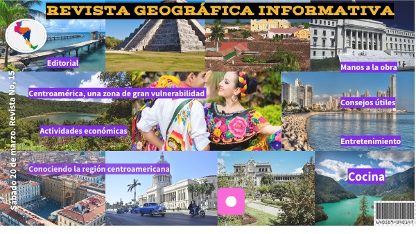 Modelo Revista geográfica | Genially