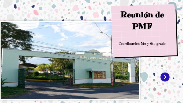 Reunión PMF - 6to grado | Genially