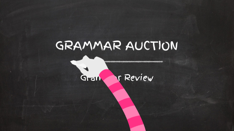 Grammar Auction A2 unit 2 | Genially