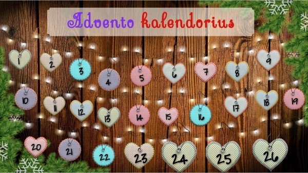 Interaktyvus Advento kalendorius 2020