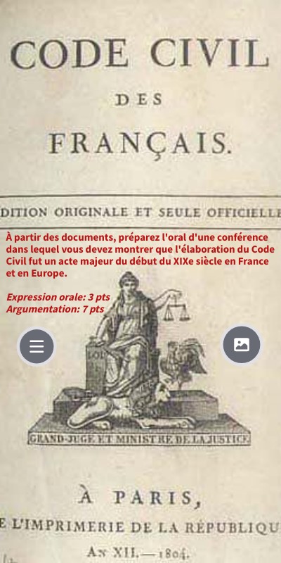 PG H1 Le code civil | Genially