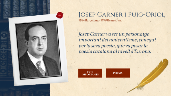 Infografia Josep Carner i Puig-Oriol | Genially
