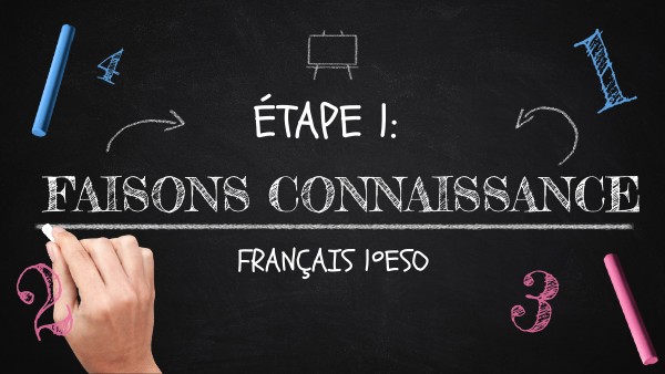 Étape I:Faisons connaissance. | Genially