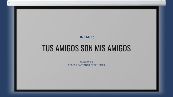 Unidad 5 espanhol 1 | Genially