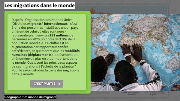 4G03 Les migrations dans le monde | Genially