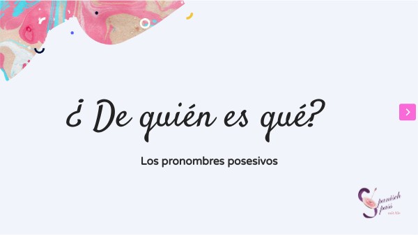 ¿ De quién es qué?