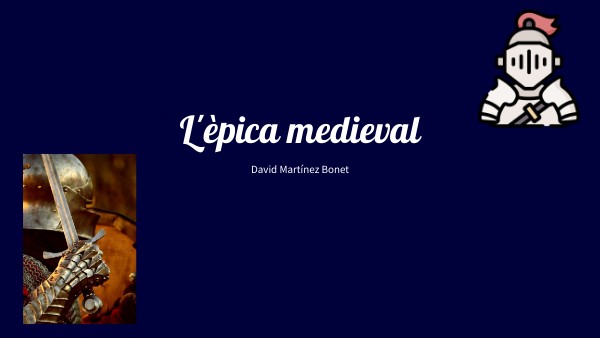 L'èpica medieval