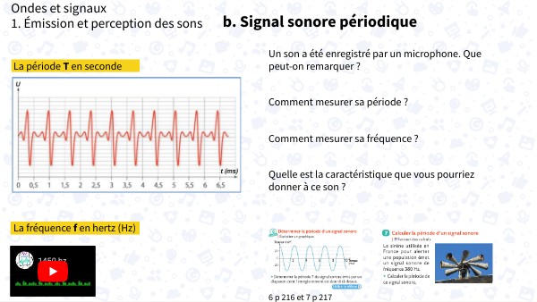 2nde Signal sonore périodique | Genially
