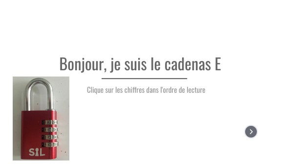 Cadenas E rouge | Genially