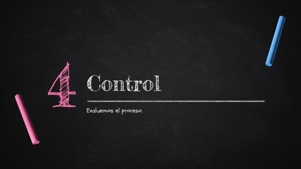 Proceso control | Genially