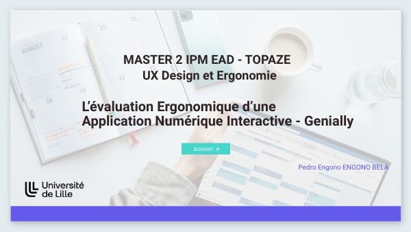 Évaluation Ergonomique d’une Application Numérique