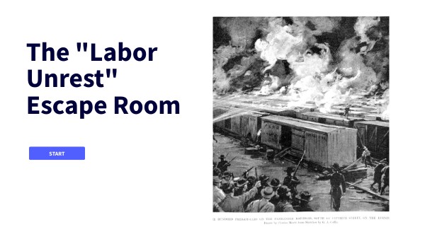 GENIAL ESCAPE Labor unrest | Genially