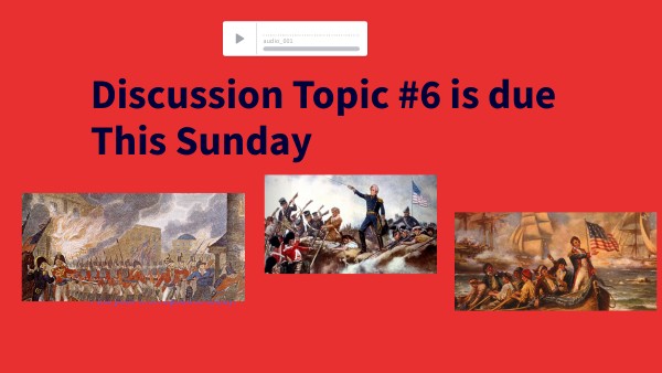 Discussion Topic #6 | Genially