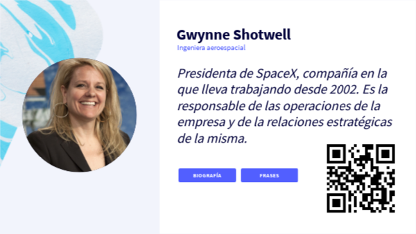 Gwynne Shotwell | Genially