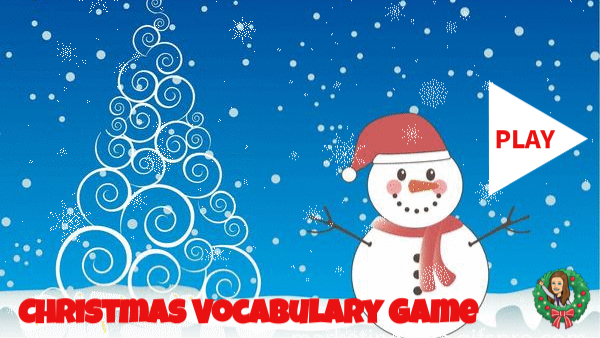Xmas vocabulary game | Genially