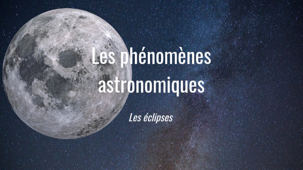 Les éclipses | Genially