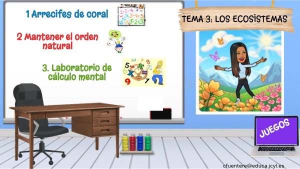 MATE TEMA 3: LOS ECOSISTEMAS | Genially