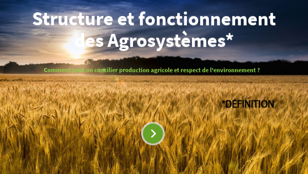 Agrosystèmes seconde | Genially