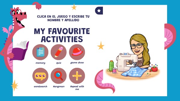 3. Unit 3. My favourite activities | Genially