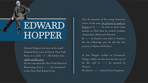 Edward Hopper presentation