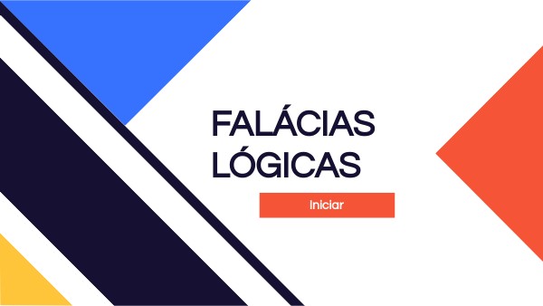 Rac. Lógico - Falácias não formais
