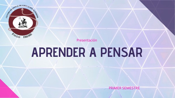 APRENDER A PENSAR INTRO