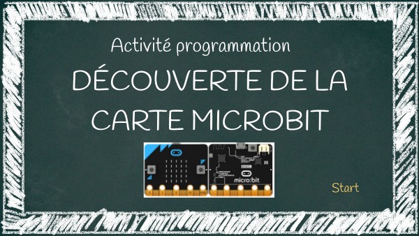 Découverte carte Microbit | Genially