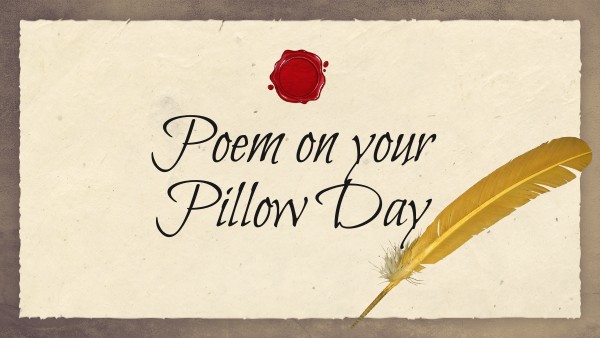 Poem on Your Pillow