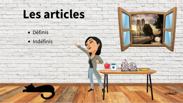 Les articles déf, ind, part. | Genially