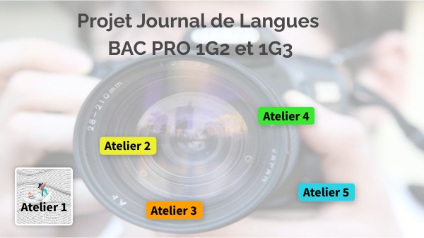 Jeu BAC - Journal langues - 2022