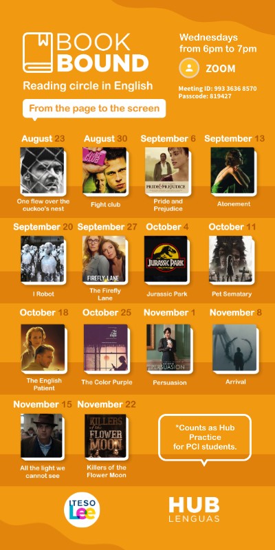 Book Bound - Fall 2023 | Genially