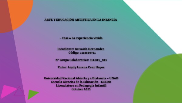 Presentación uni educación | Genially