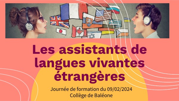 Assistant de langue | Genially