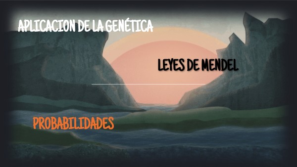 aplicación_ leyes de mendel_ probabilidades | Genially