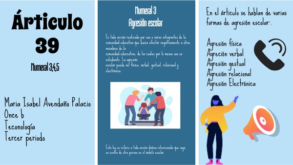 Folleto articulo 39 | Genially