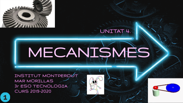 3R ESO UNITAT 4 MECANISMES-1a part-