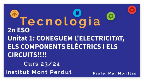 2n ESO UNITAT 1 CURS 23-24 | Genially