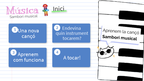 Sambori musical | Genially