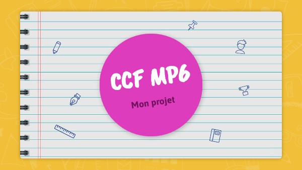 Mon CCF MP6