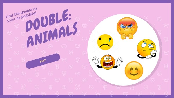 DOUBLE ANIMALS GAME