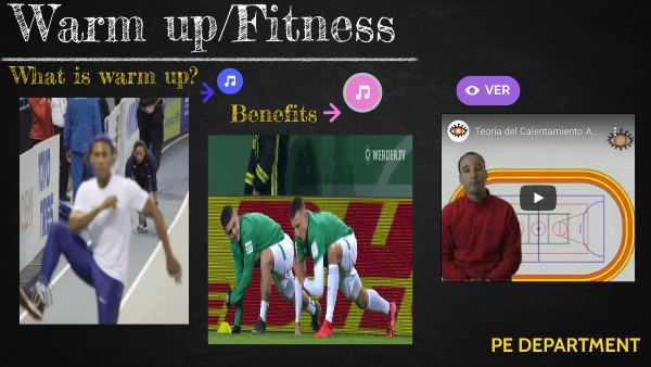 Warm up/ Physical Fitness | Genially