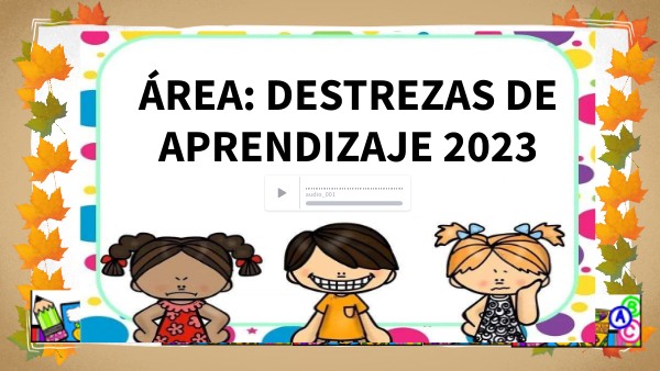 REPASO DESTREZAS DE APRENDIZAJE, GUÍA No. 1