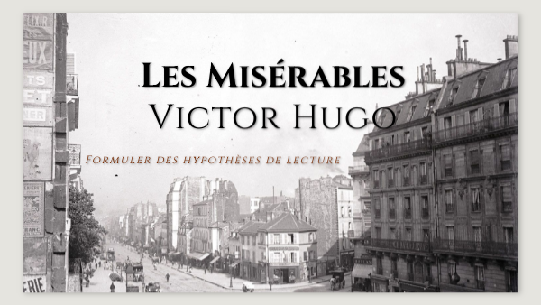 Intro Misérables | Genially