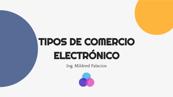 Tipos de comercio electrónico | Genially